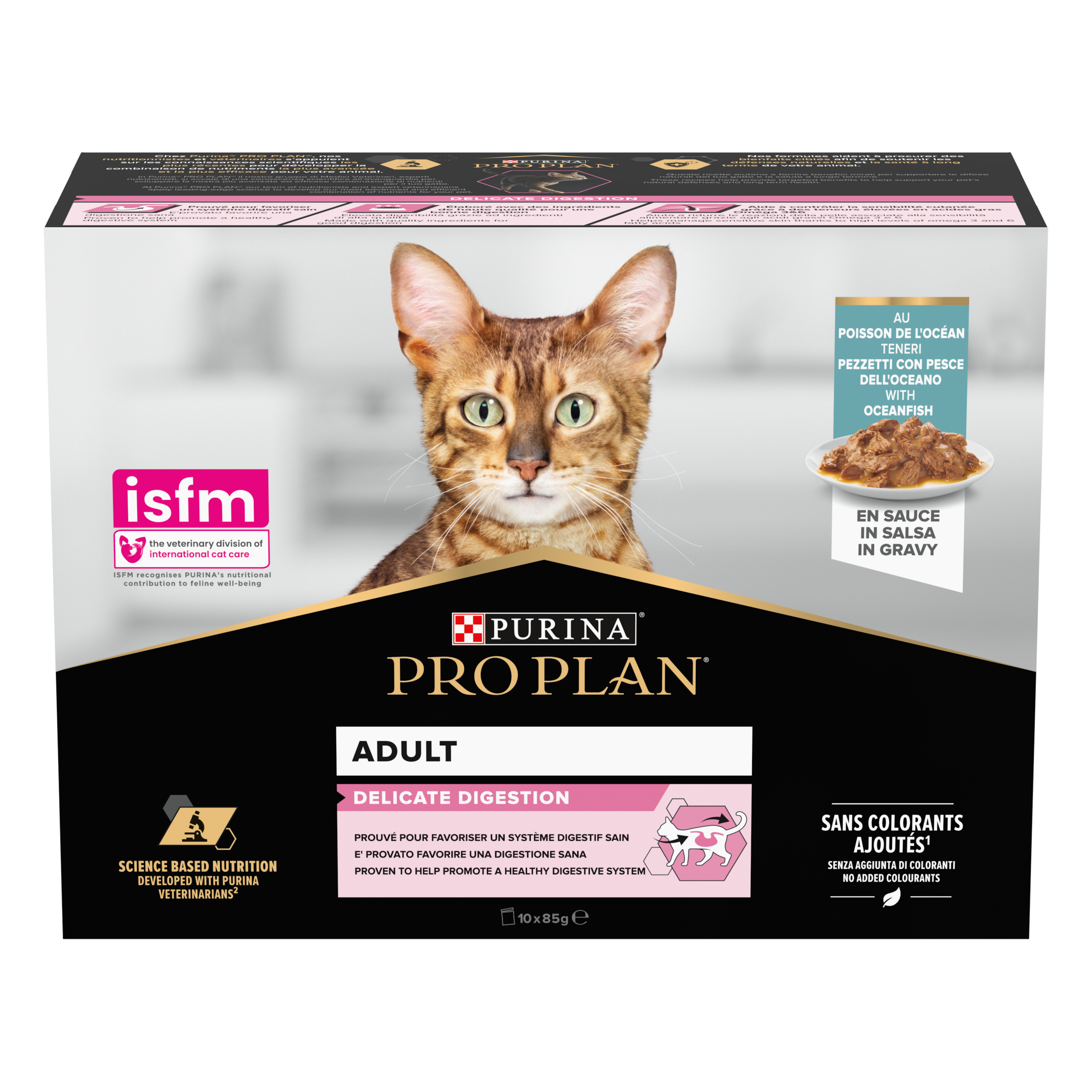 PURINA® PRO PLAN Adult Delicate Digestion Ocean Fish 10x85 g ...